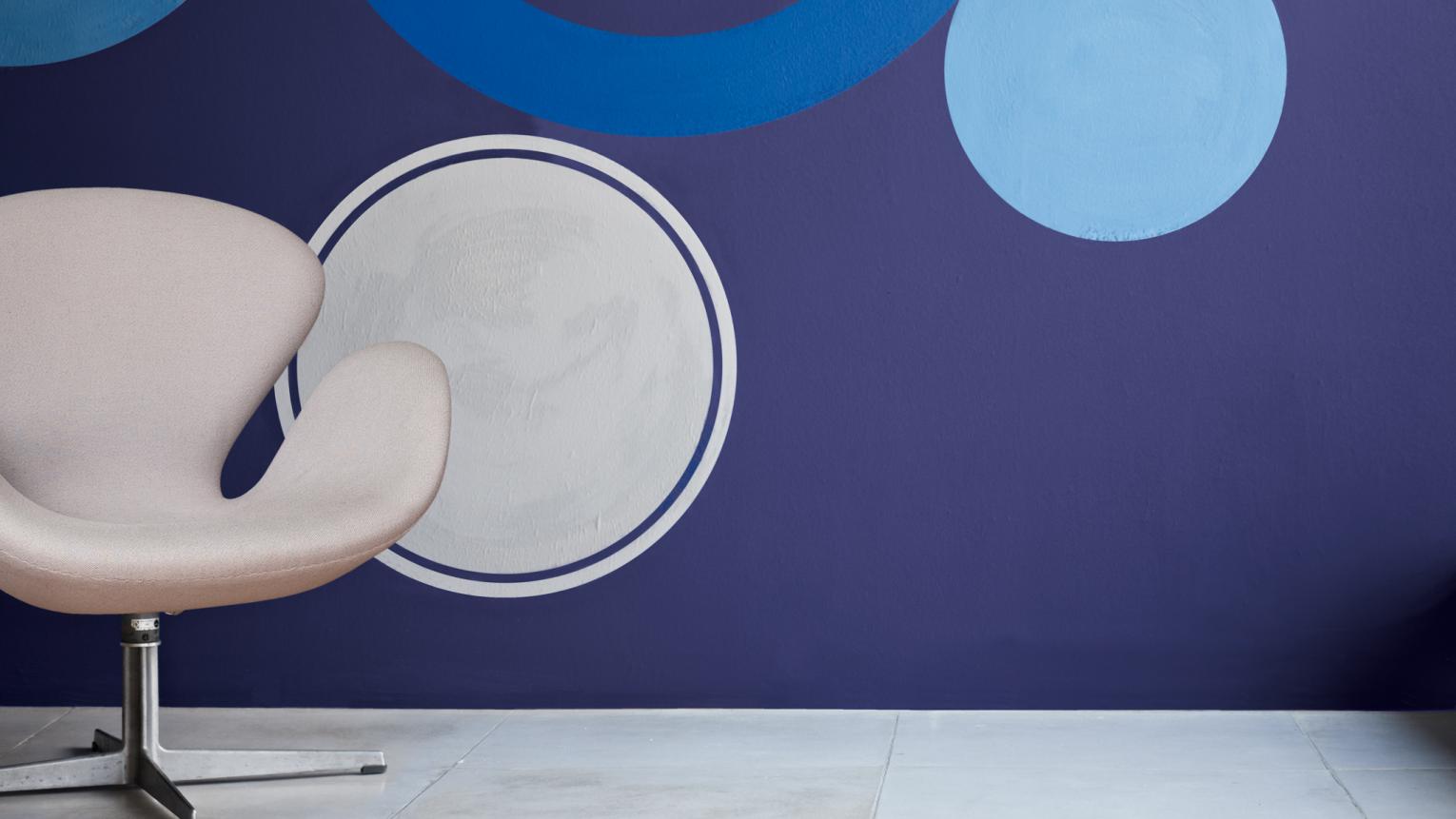 Terinspirasi dengan biru indigo yang dramatis | Cat Warna Interior dan ...